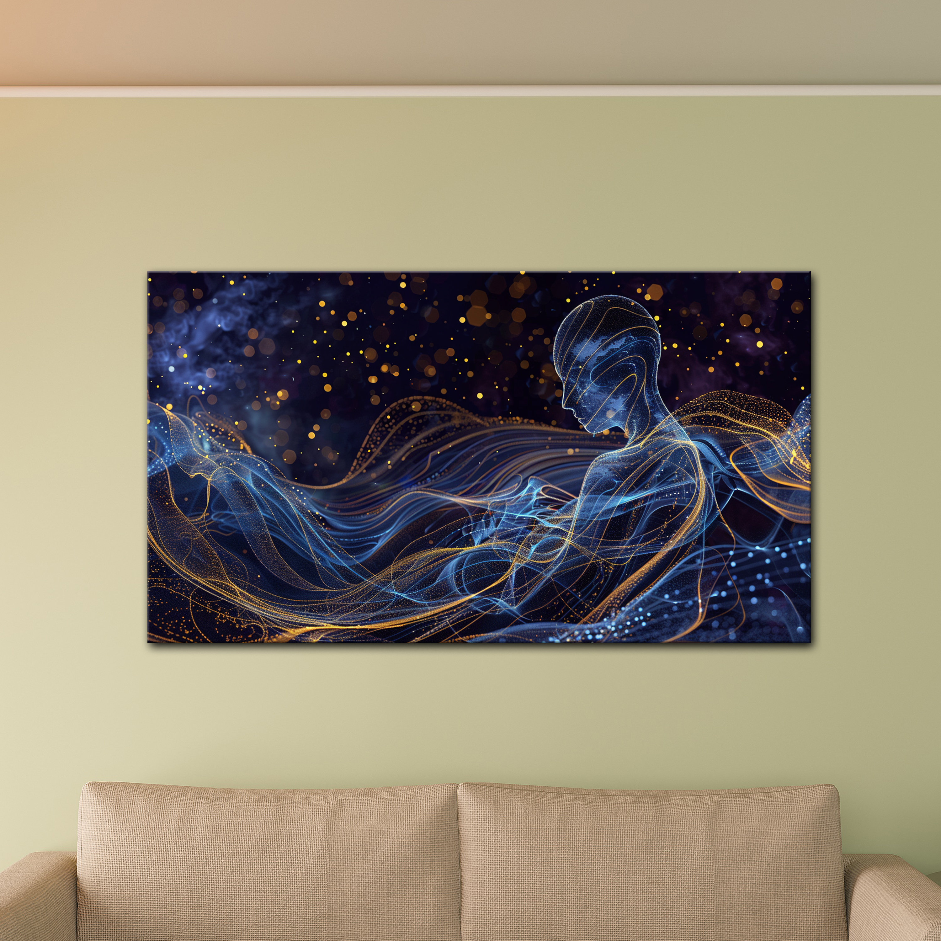 Winston Porter Symphony of the Mind: Streaming People Wall Art ...