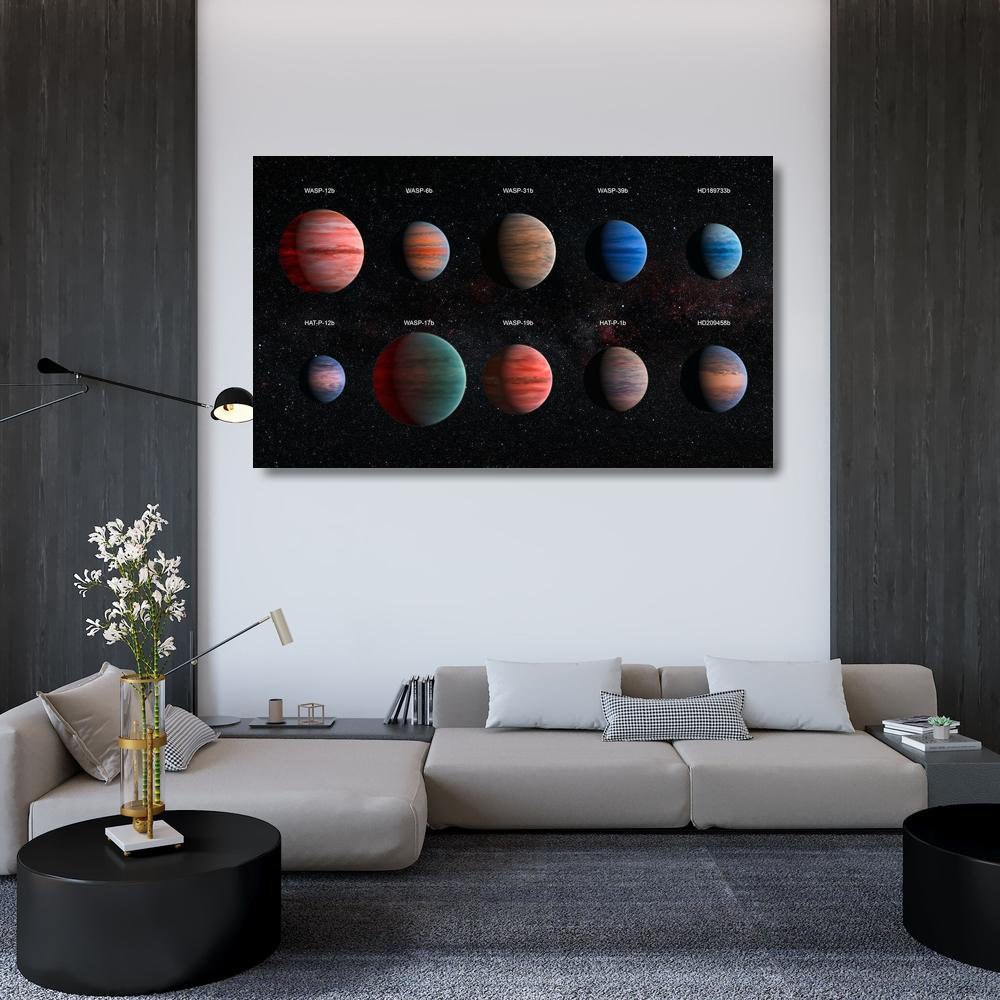 Alcott Hill NASA, ESA, Gallery Wrapped Canvas Art: Artist Impression of ...
