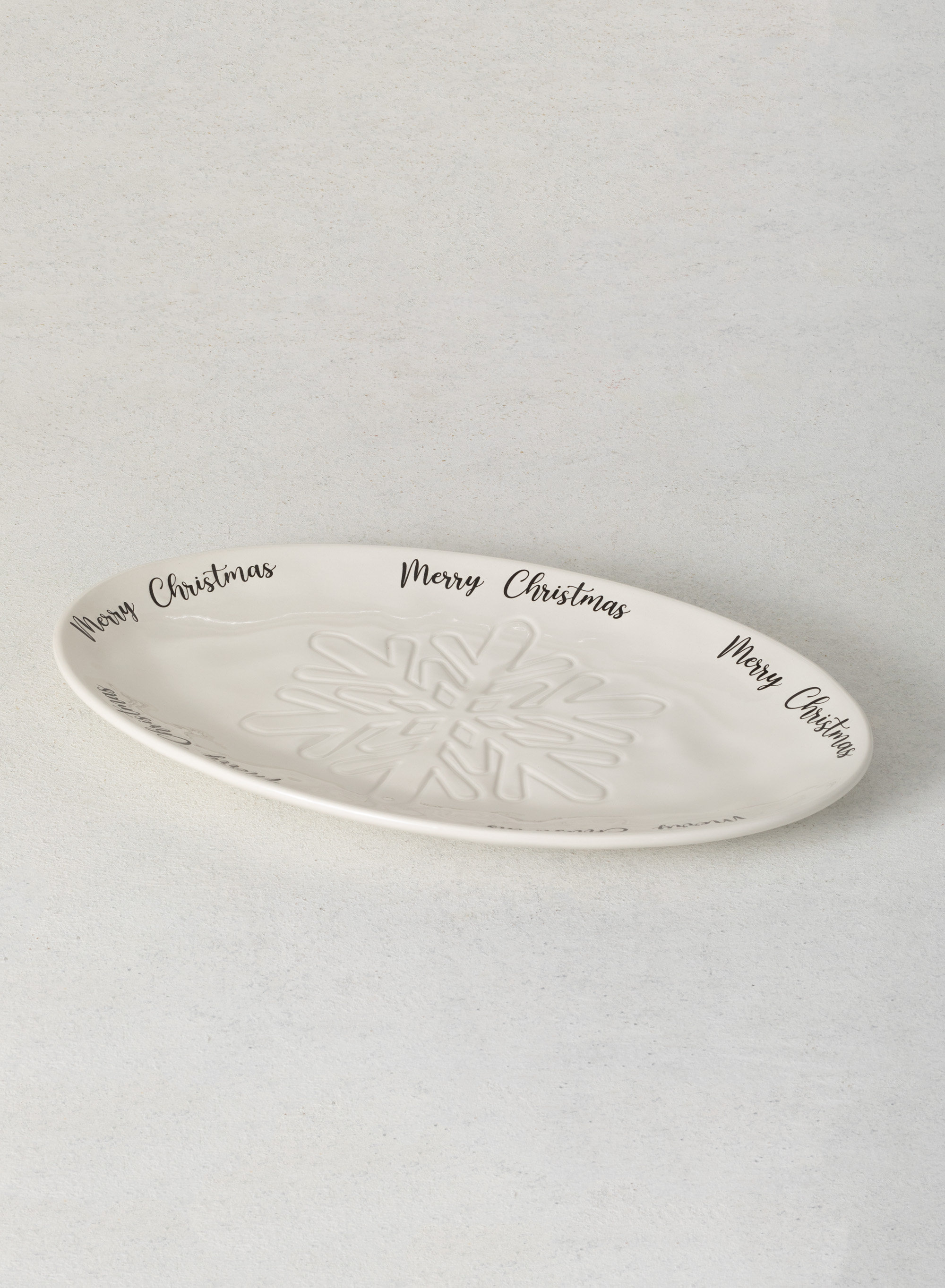 The Twillery Co.® Sumlin Snowflake Platter | Wayfair