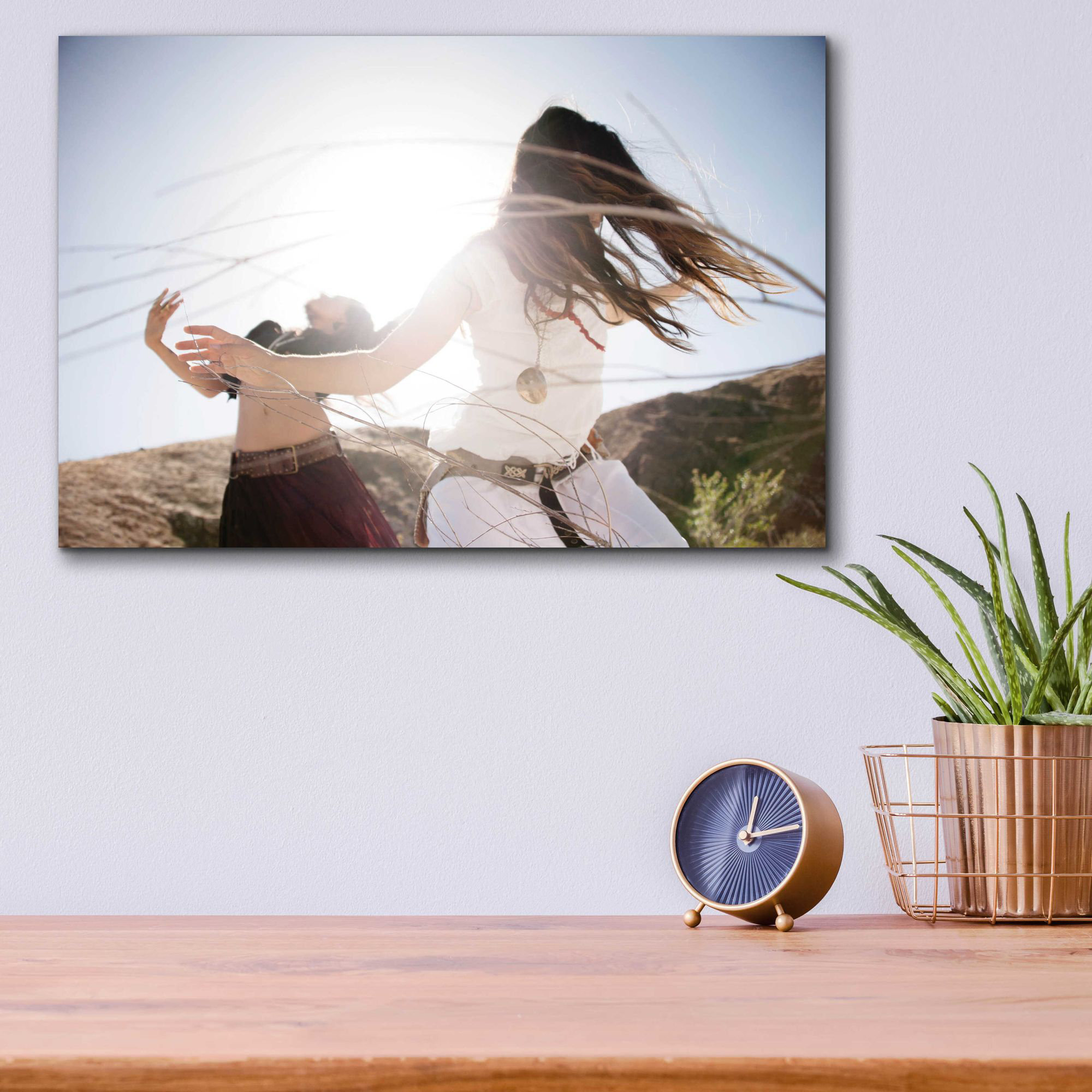 Ebern Designs 'Wild Spirit Women' By Elena Ray, Acrylic Glass Wall Art ...