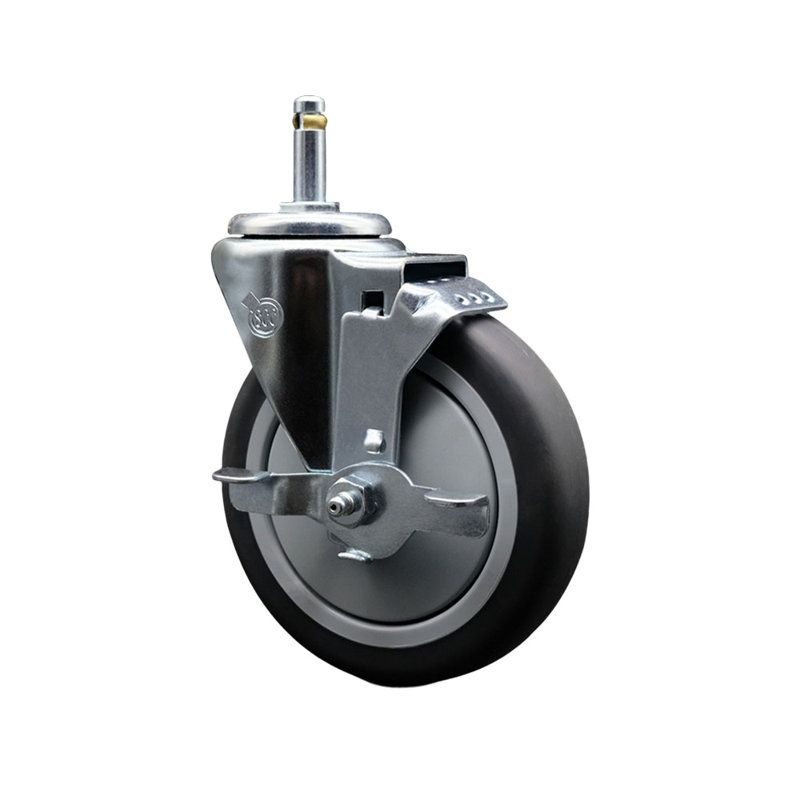 Service Caster Thermo Swivel Grip Ring Stem Caster | Wayfair