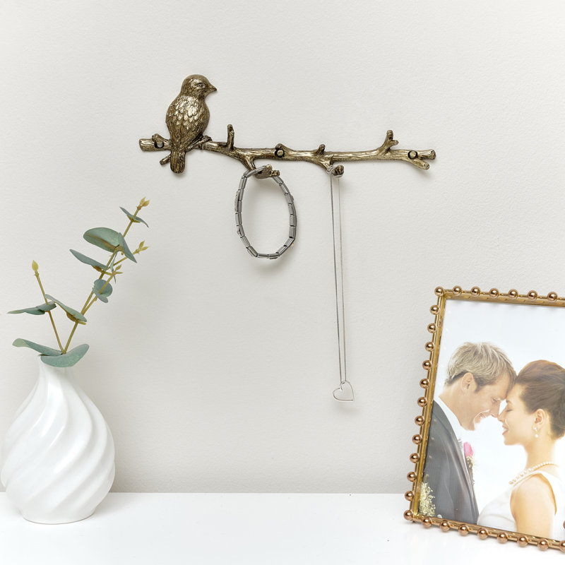 Melody Maison Antique Bird Tree Branch Wall Hook | Wayfair.co.uk