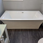 Averen Inc Kebo Floor Mounted Tub Spout with Diverter and Handshower ...