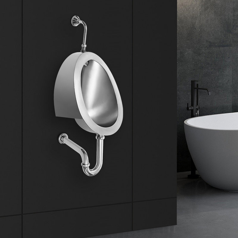 SUNYOU Automatic Wall Mounted Bathroom Urinal | Wayfair