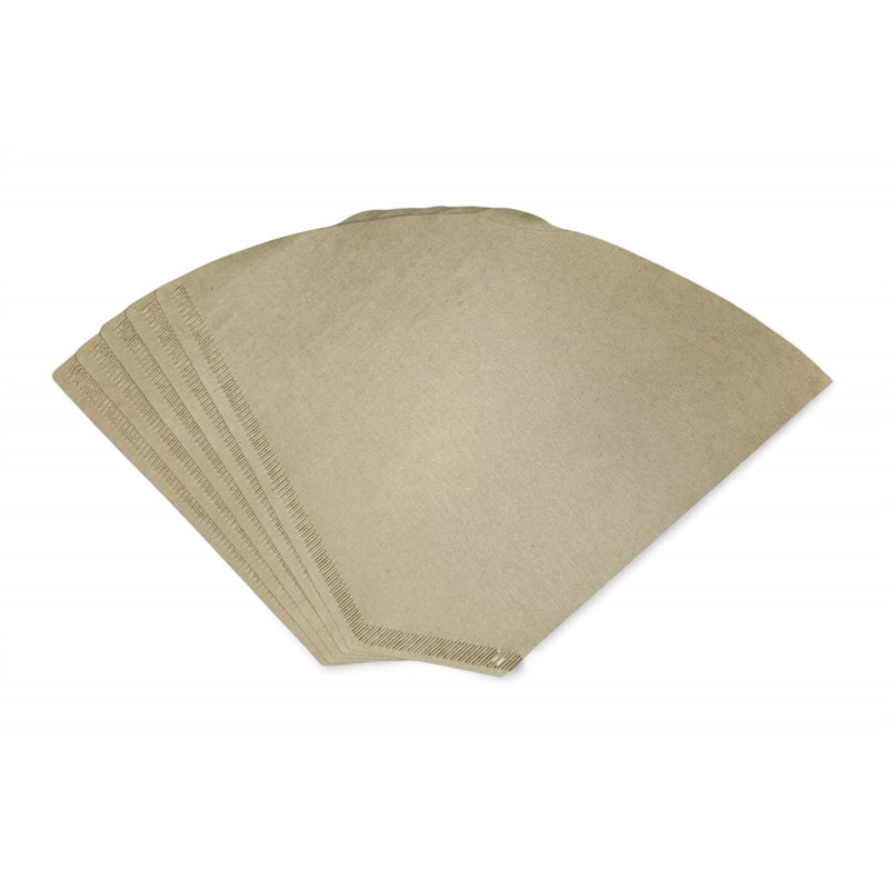 17 Stories 5 Size 6 Brown Coffee Filter Paper Cones – Commercial Use ...