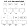 Mercer41 Beveled Pivoting Mirror & Reviews | Wayfair