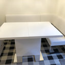 Wrought Studio Border Extendable Metal Base Dining Table & Reviews ...