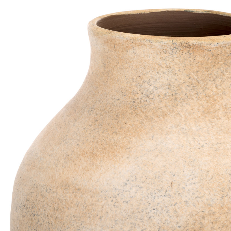 Gracie Oaks Howlan Natural Stoneware Vase & Reviews | Wayfair