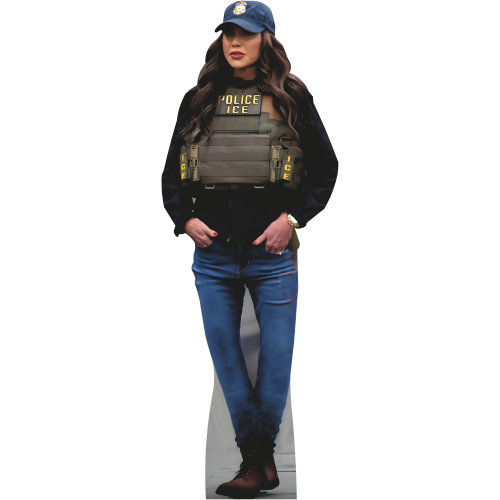 Wet Paint Printing H38283 Kristi Noem ICE Police Bulletproof Vest ...