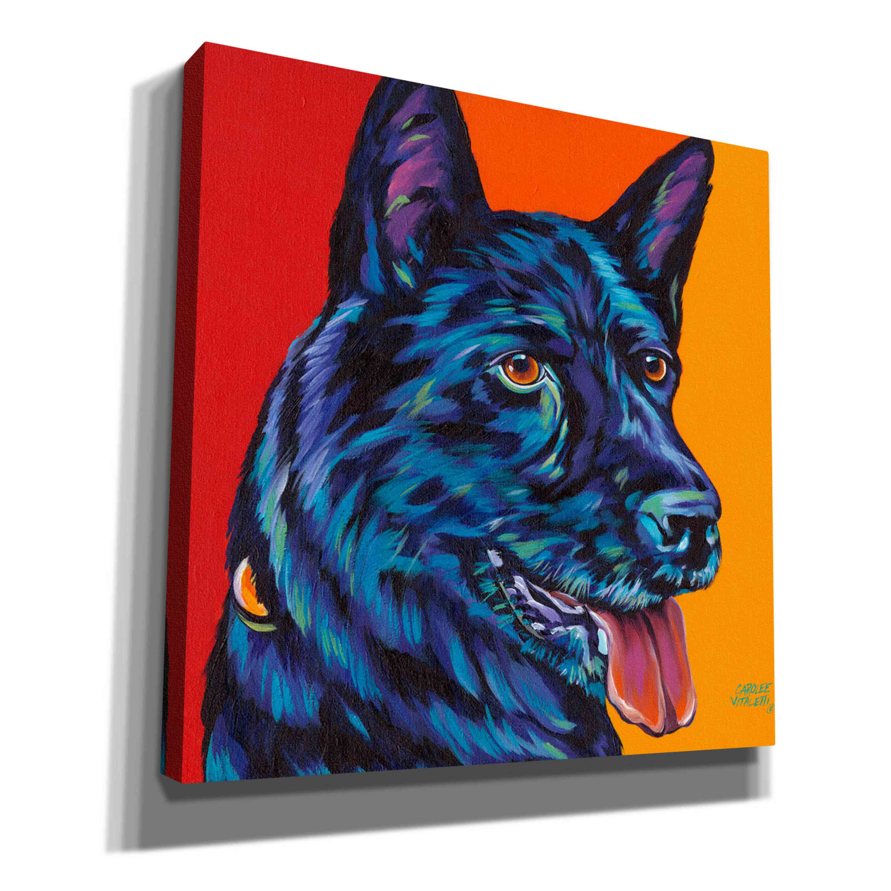 Epic Graffiti Dogs In Color I by - Wrapped Canvas Graphic Art | Wayfair