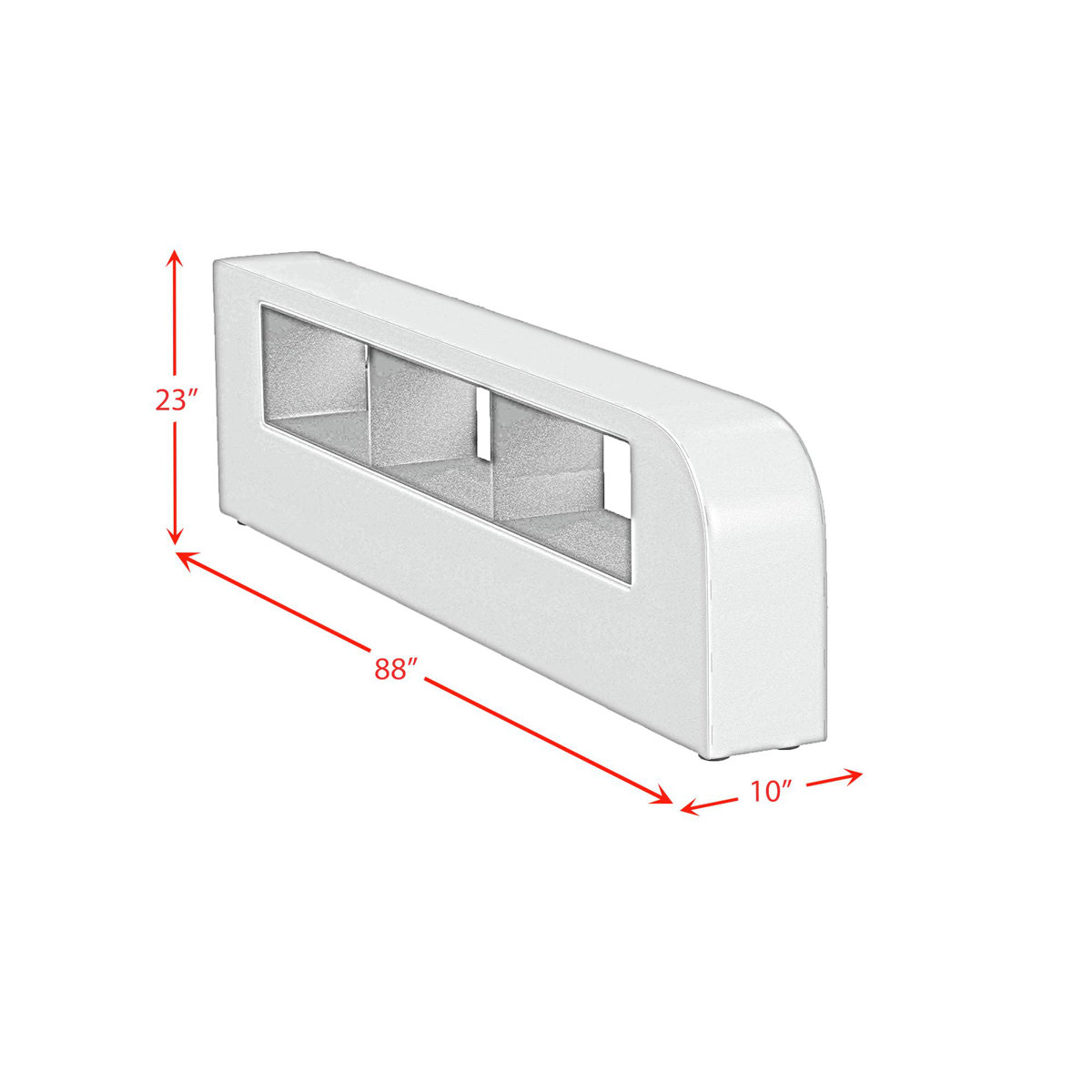 Picket House Furnishings Booker Side Bookcase In Grey Pu | Wayfair