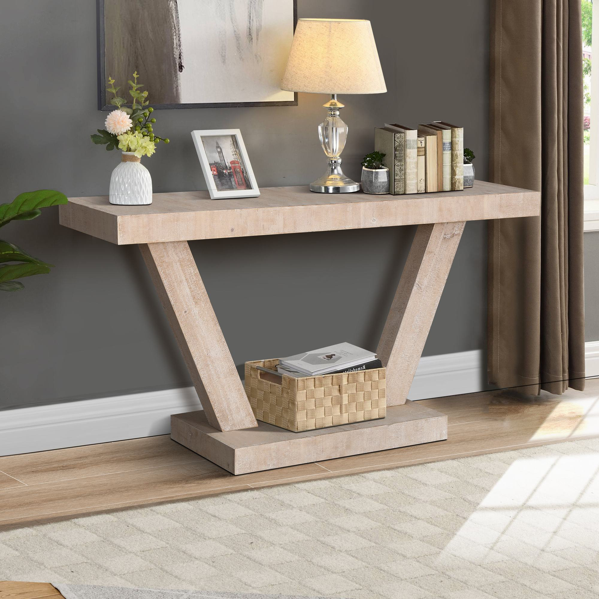 One Allium Way Korbin 60'' Console Table - Wayfair Canada