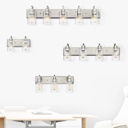 ZACHVO YCE237B-5W 5 - Light Dimmable Vanity Light & Reviews | Wayfair