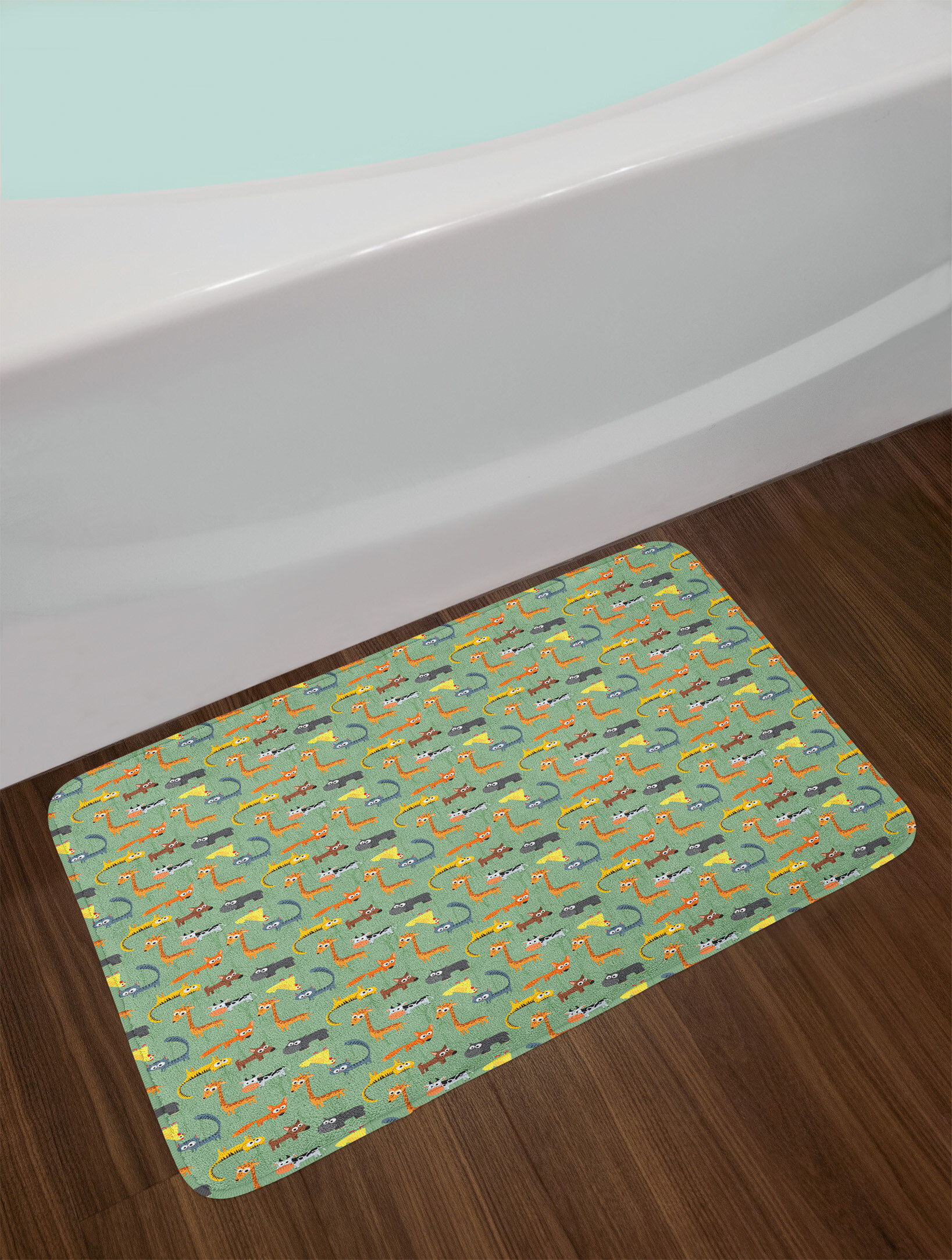 East Urban Home Lacoya Bath Mat | Wayfair