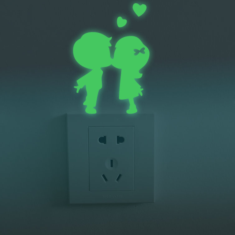 East Urban Home Glow in Dark Light Switch Sticker Set | Wayfair.co.uk
