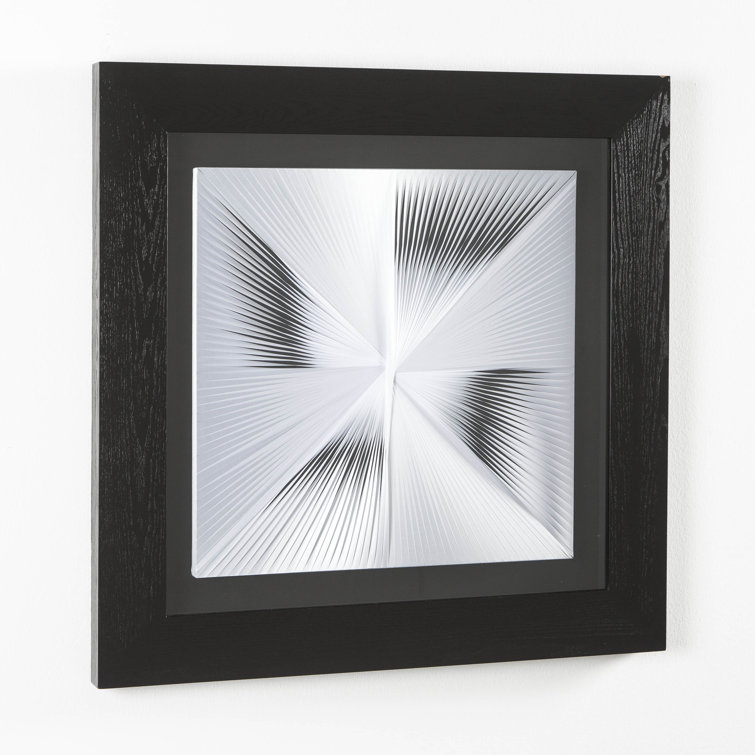 Ivy Bronx Frame 90X5x90 Wood Black | Wayfair.co.uk