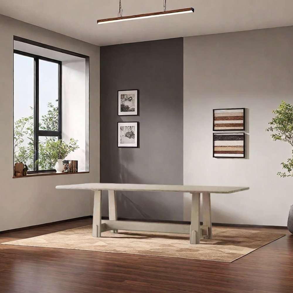 Hokku Designs Solid wood ash creative dining table | Wayfair