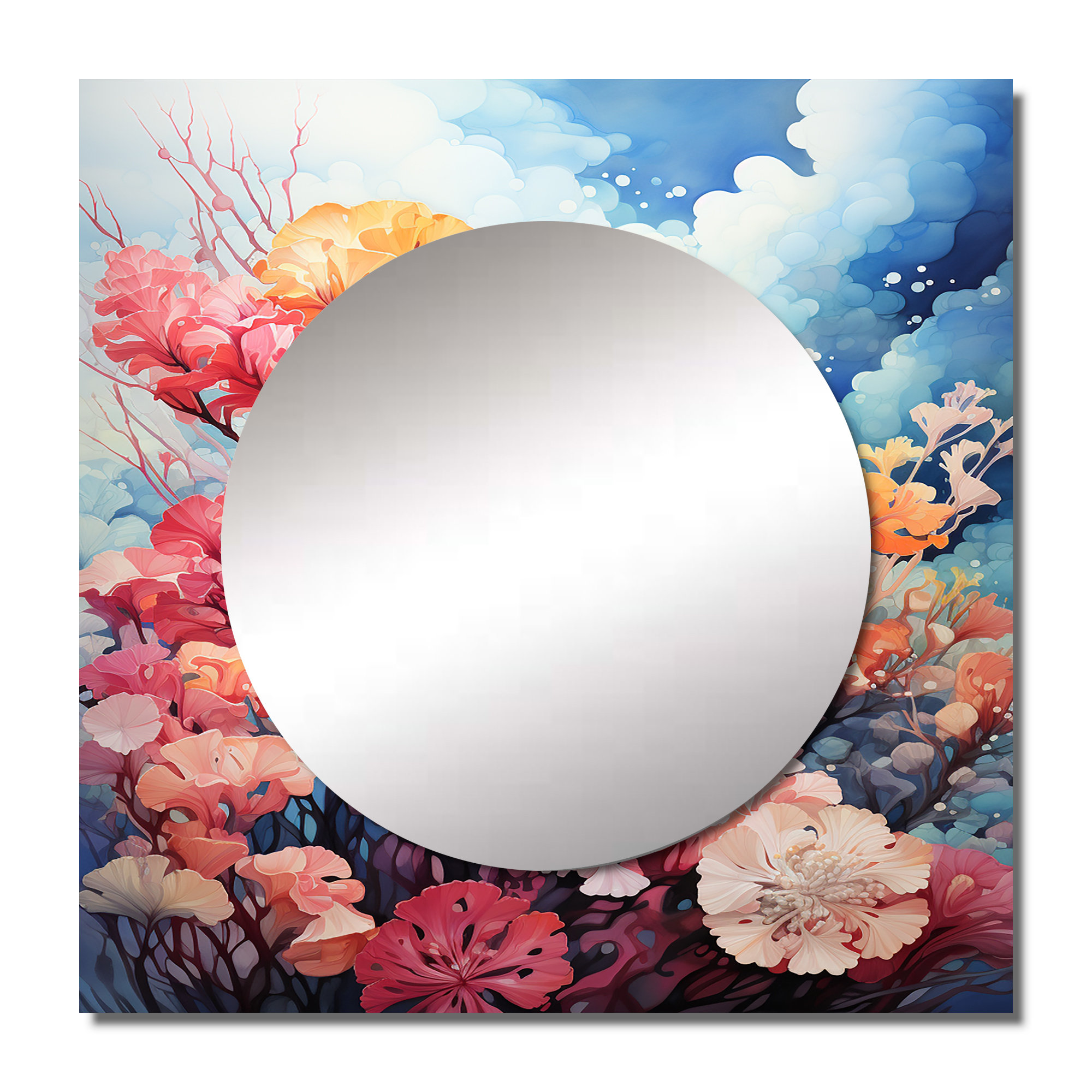 East Urban Home Brealynn - Coral Reef Barrier Gracefulness I Coastal ...