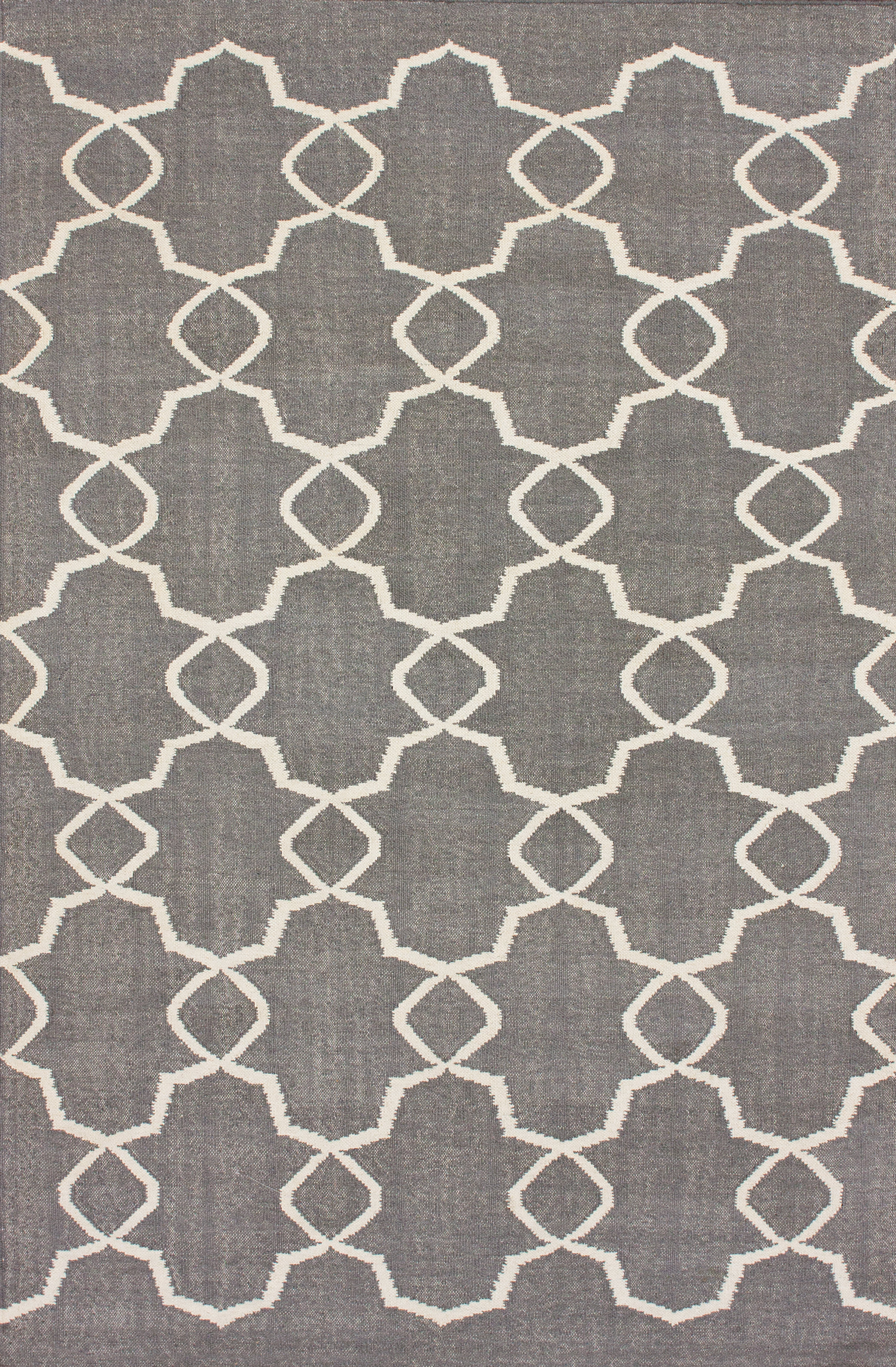 Darby Home Co Dilys Elmer Hand-Woven Wool Gray Area Rug | Wayfair