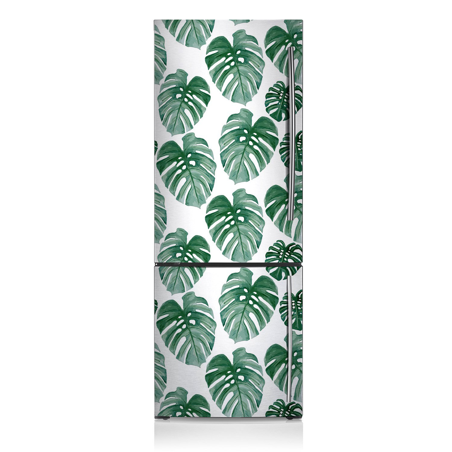 17 Stories Monstera Leaves Door Sticker | Wayfair.ie