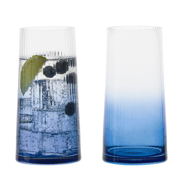 Anton Studio Designs Empire Highball Glass Set | Wayfair