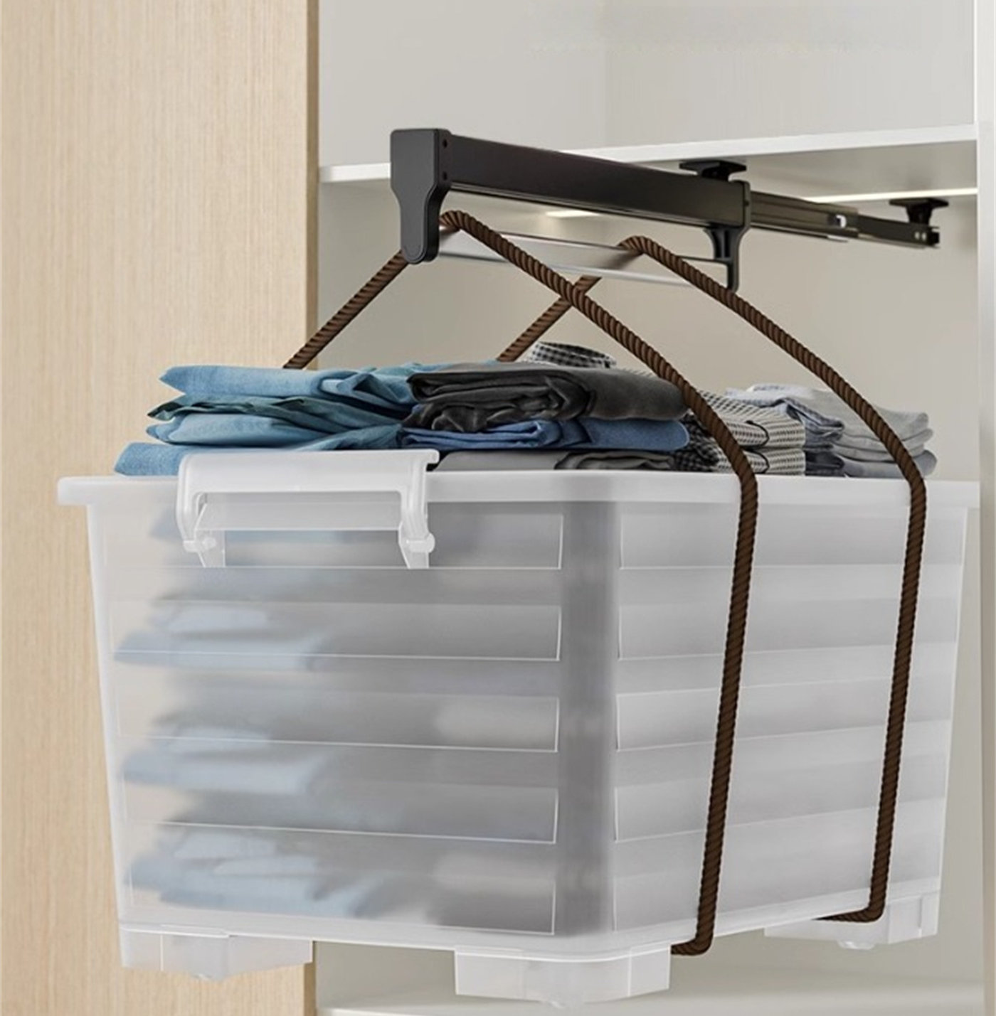 Thrones Designs Extendable Trousers Rack With Slide Rail | Wayfair