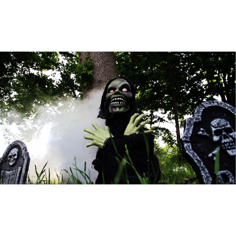 Haunted Hill Farm Animatronic Ghoul Figurine | Wayfair