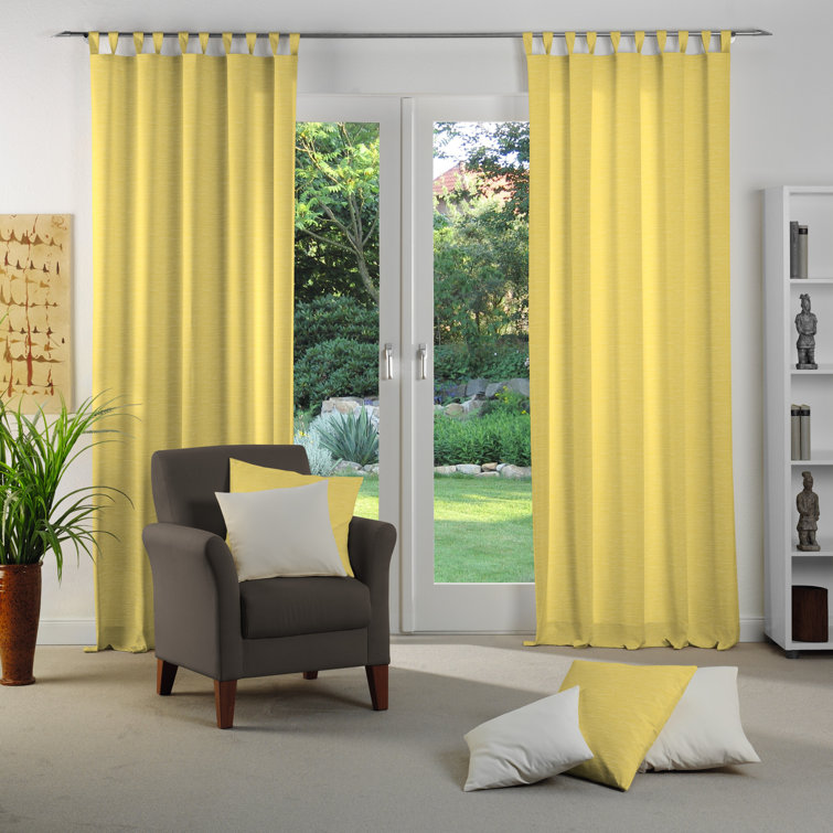 Wirth Polyacrylic Opaque Tab Top Curtain Panel | Wayfair.co.uk