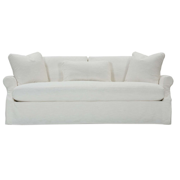 Rowe Furniture Bristol 85'' Rolled Arm Slipcovered Sofa | Wayfair