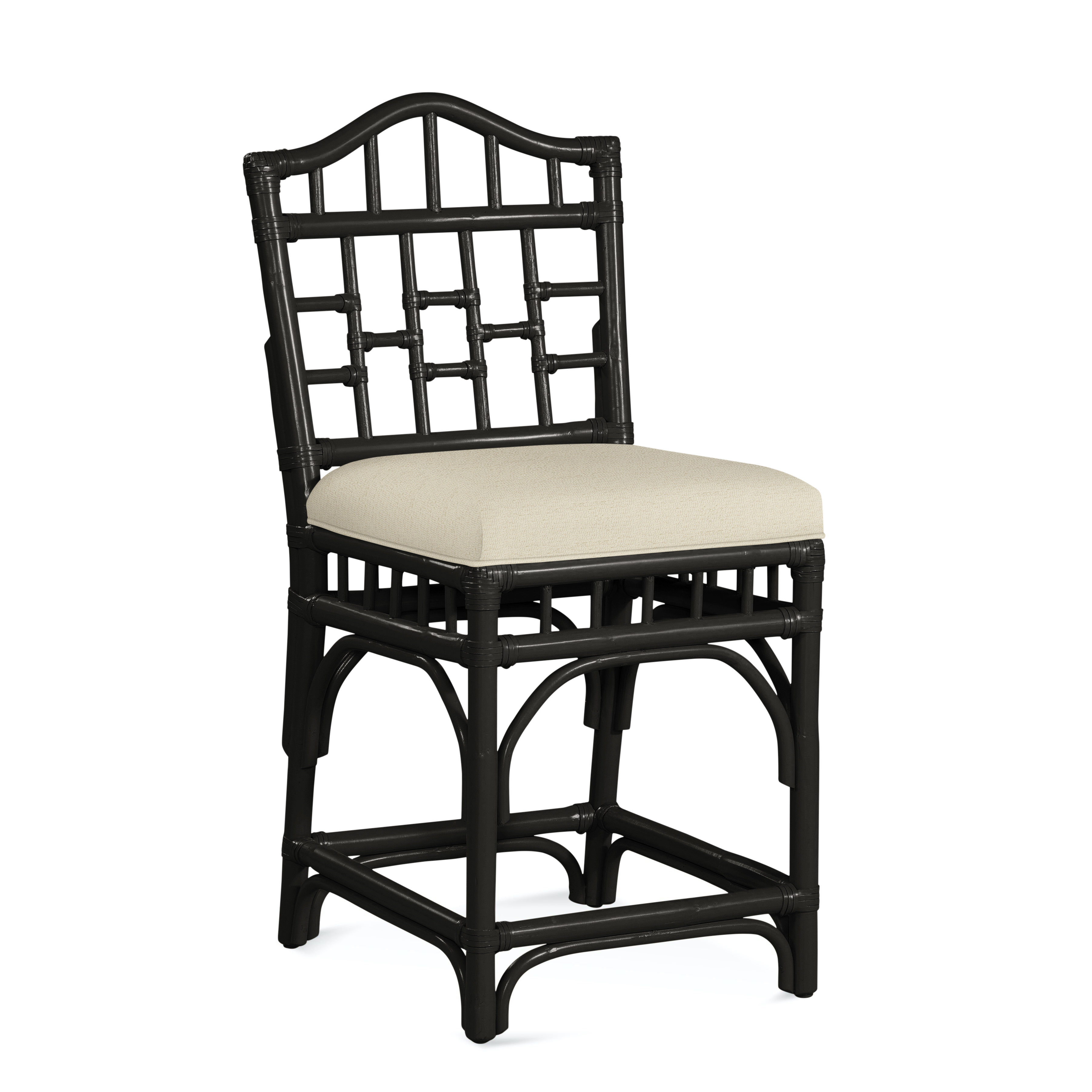 Braxton Culler Chippendale Upholstered 24'' Counter Stool | Wayfair