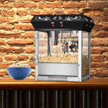 Benchmark USA Tabletop Popcorn Machine, Popcorn Machine Stand / Cart ...