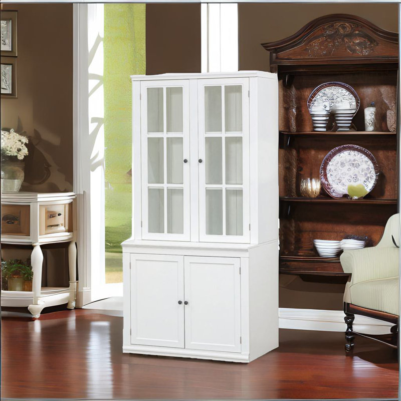 Lark Manor™ Tall Display Cabinet | Wayfair