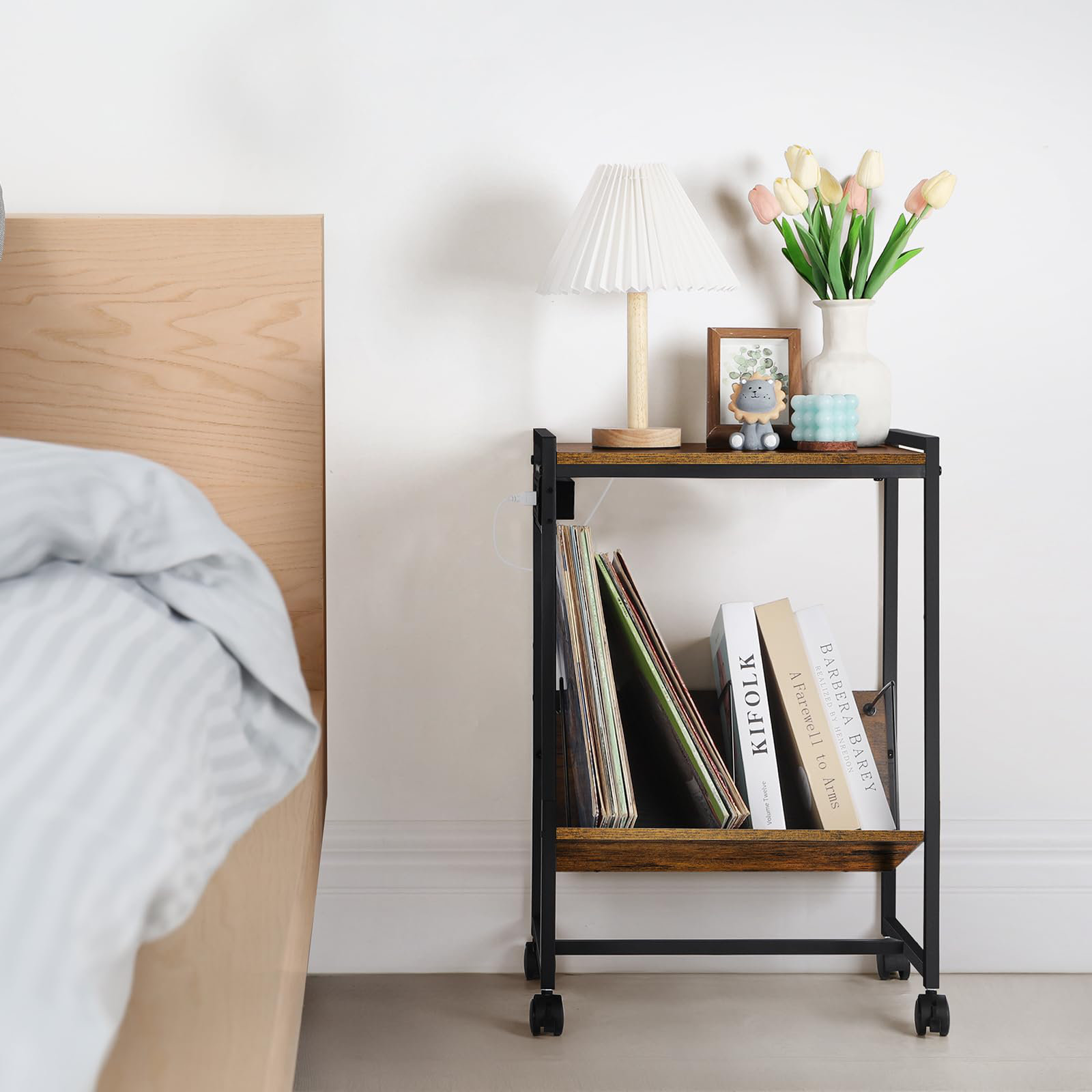 17 Stories Vinyl Audio Rack | Wayfair