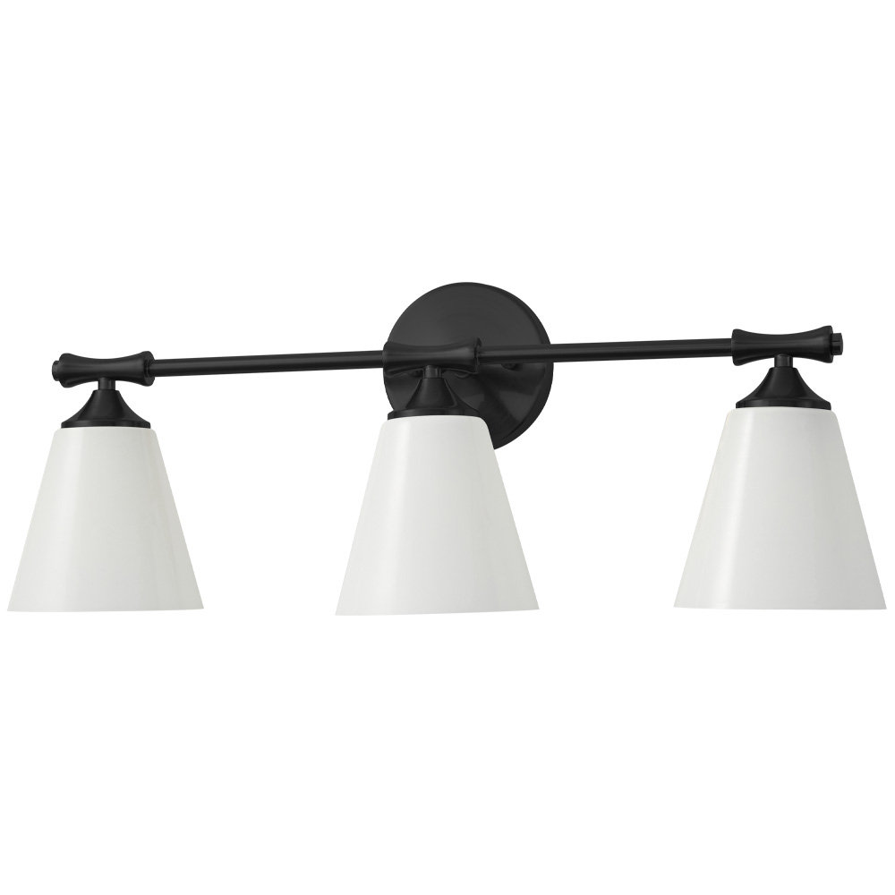 Breakwater Bay Dorgan 3 - Light Dimmable Bathroom Vanity Light Fixture ...