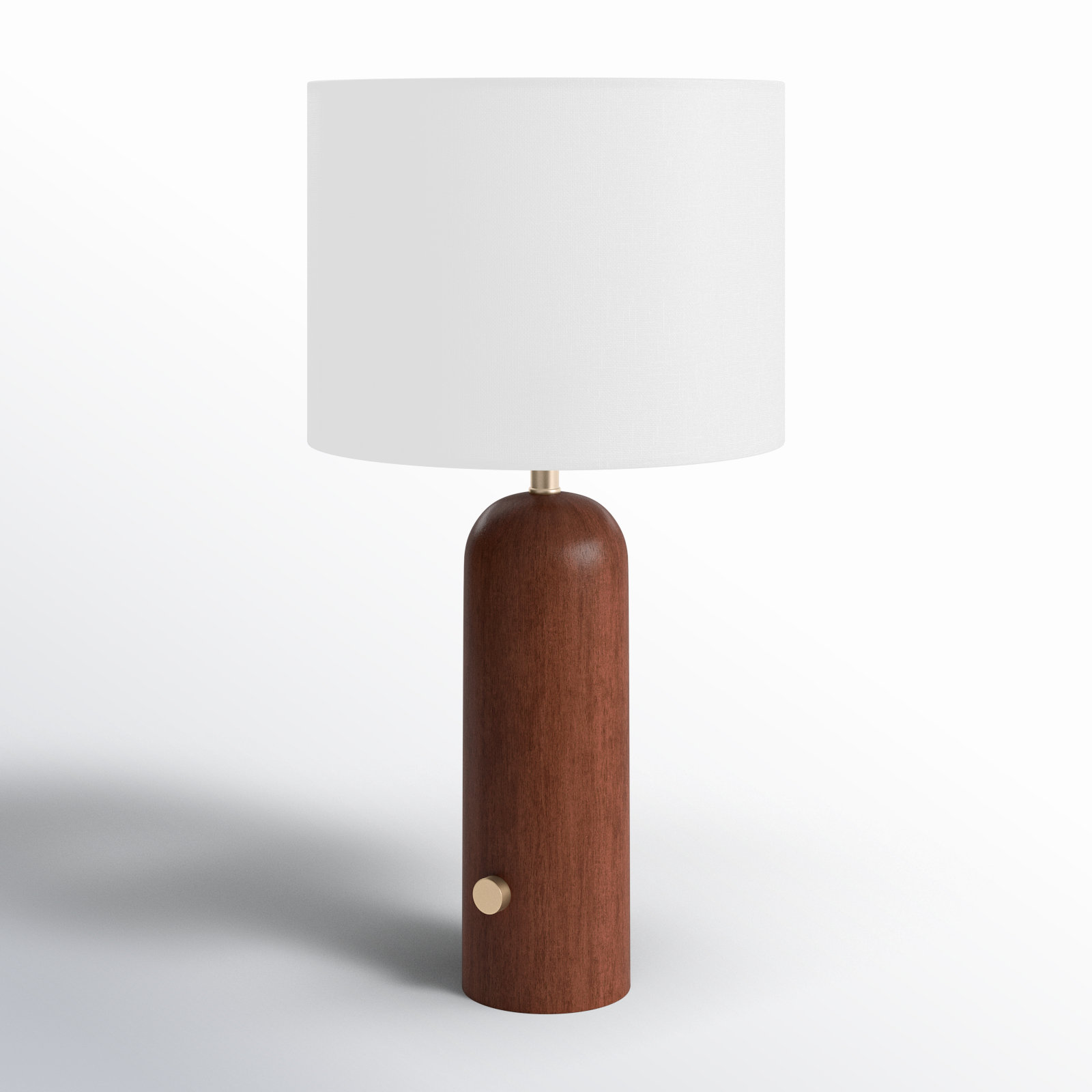 AllModern Murray 24.75" Dark Brown Table Lamp & Reviews | Wayfair