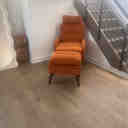 George Oliver Jonilda Upholstered Accent Chair and Ottoman with ...