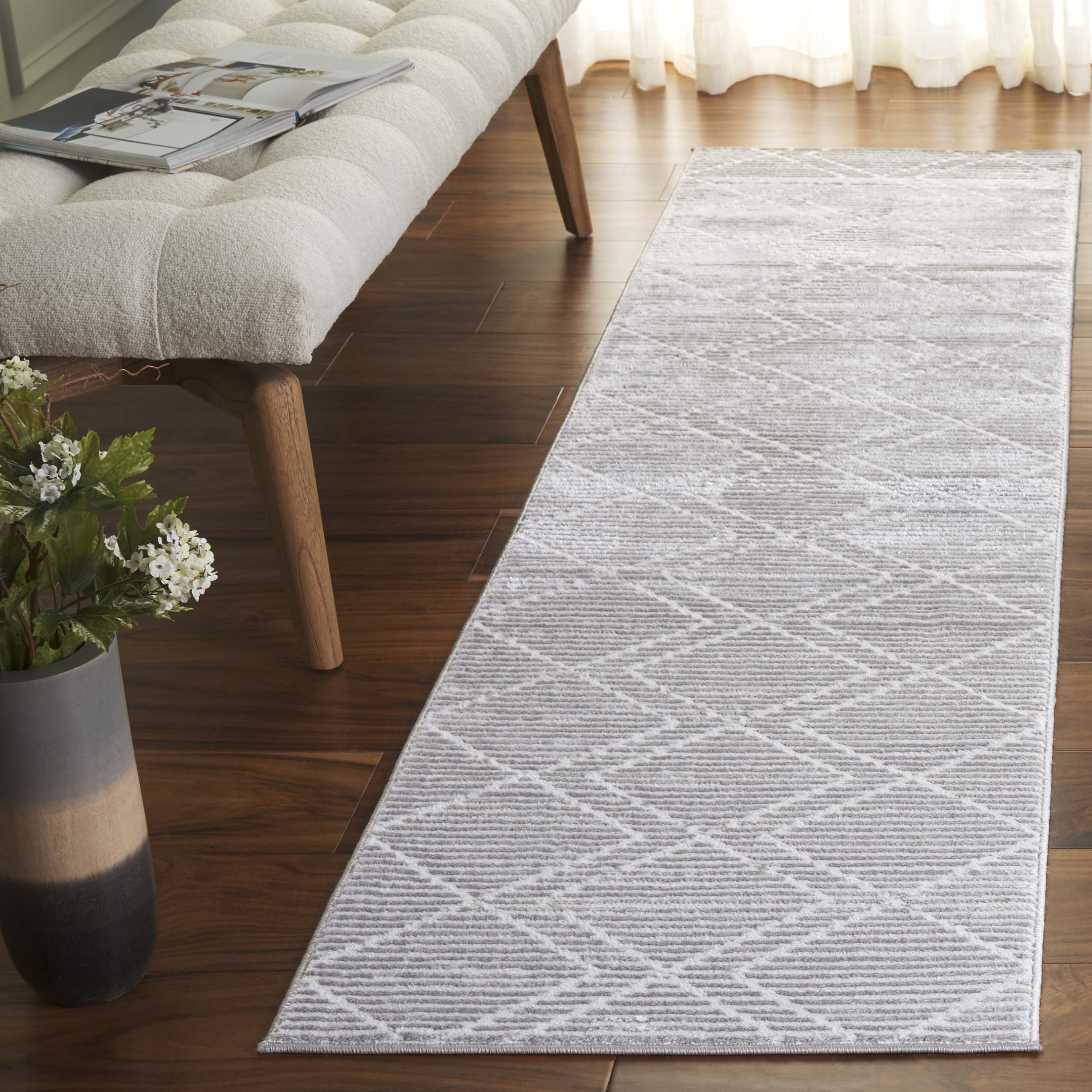 Union Rustic Lemarr Performance Geometric Rug - Wayfair Canada