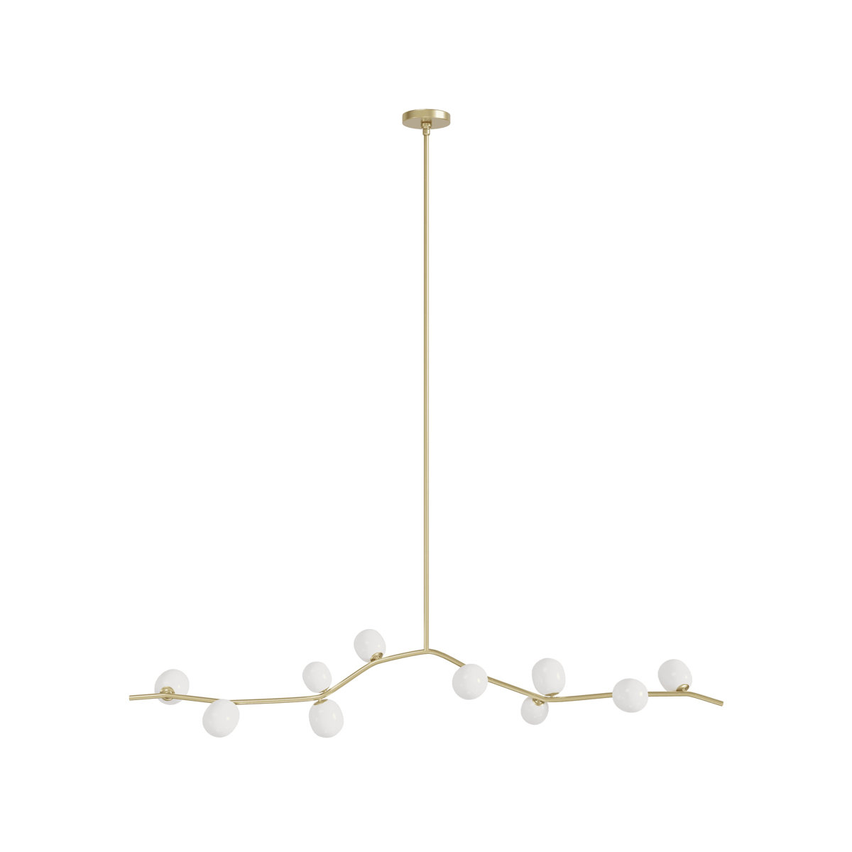 Avenue Lighting 10 - Light Unique / Statement Modern Linear Chandelier ...