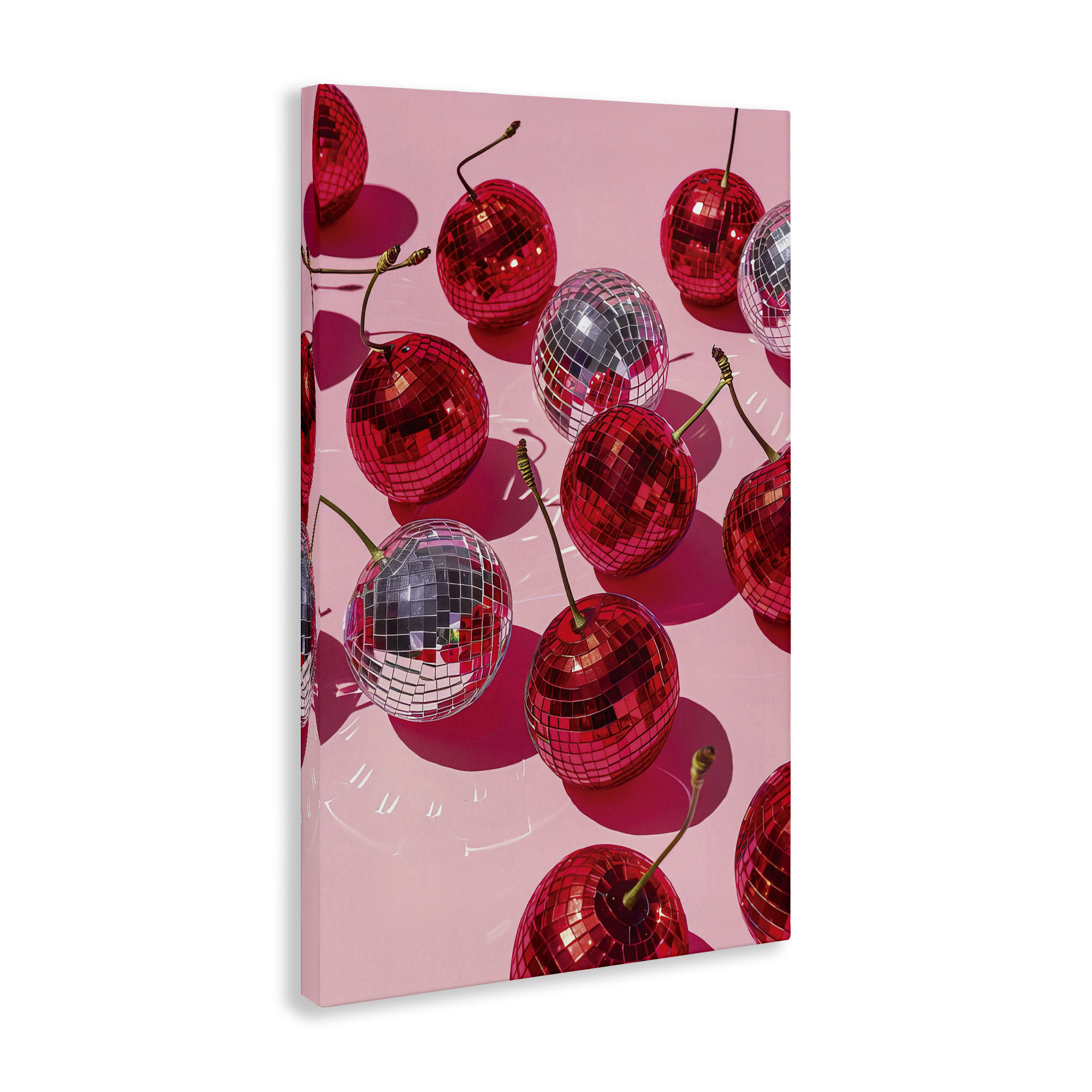 Mercer41 Cherry Picked Disco Canvas, design by LSR Design Studio | Wayfair