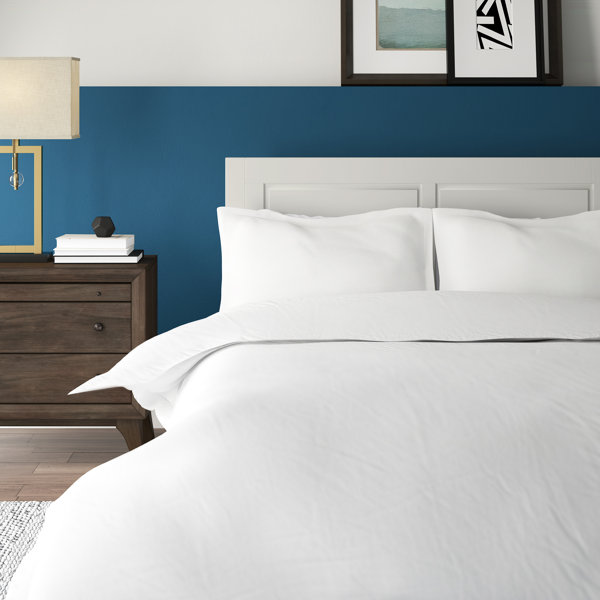 Linen Depot Direct Modern & Contemporary Jersey Knit Solid Colour Duvet ...