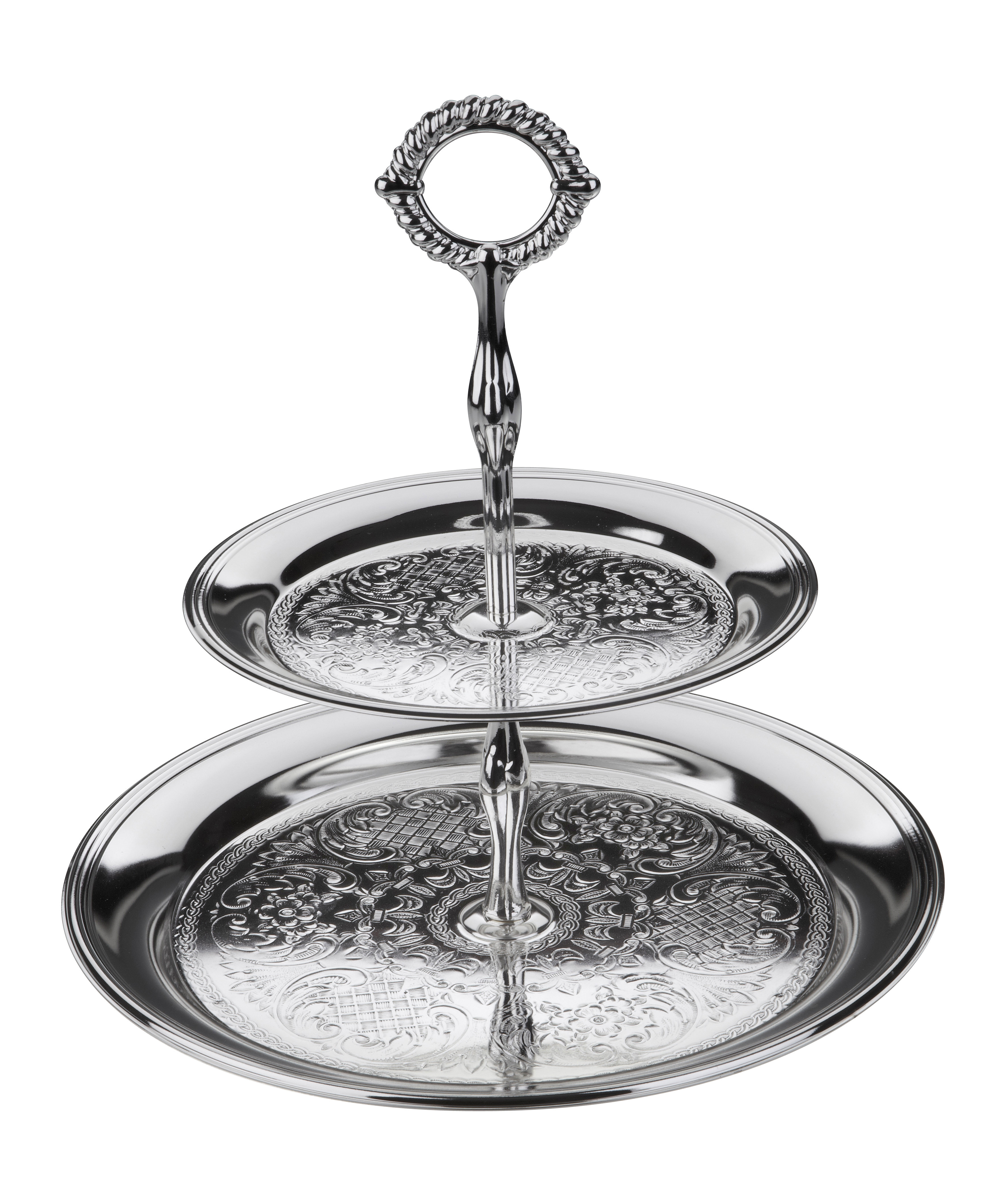 Corbell Silver Company Queen Anne Tiered Stand & Reviews | Perigold