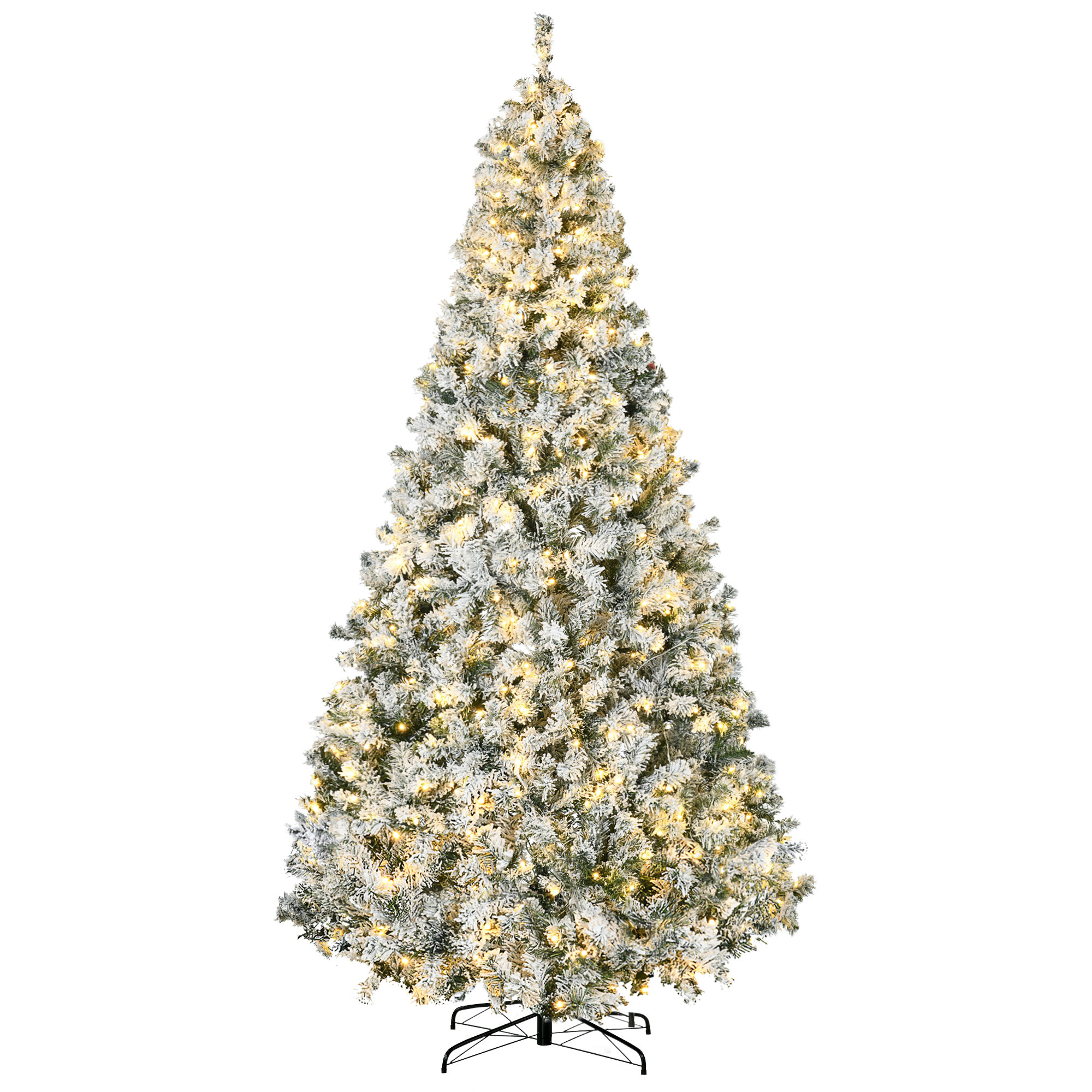 The Holiday Aisle® 9ft Tall Prelit Artificial Christmas Tree | Wayfair