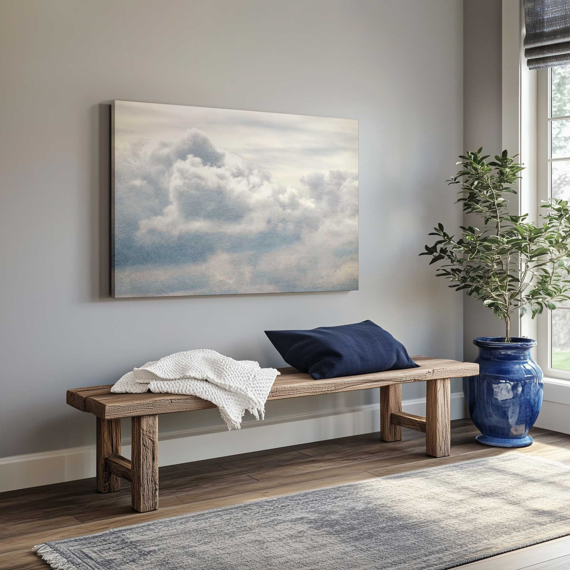 Latitude Run® A Journey Through the Sky Wrapped Canvas | Wayfair