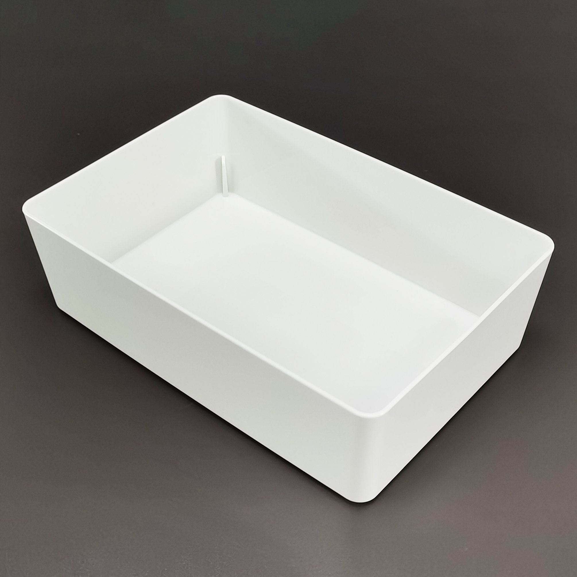 Rebrilliant Plastic Storage Bin With Lid Stackable Containers White ...