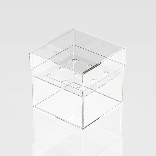 Rebrilliant Clear Flower Acrylic Box - Wayfair Canada