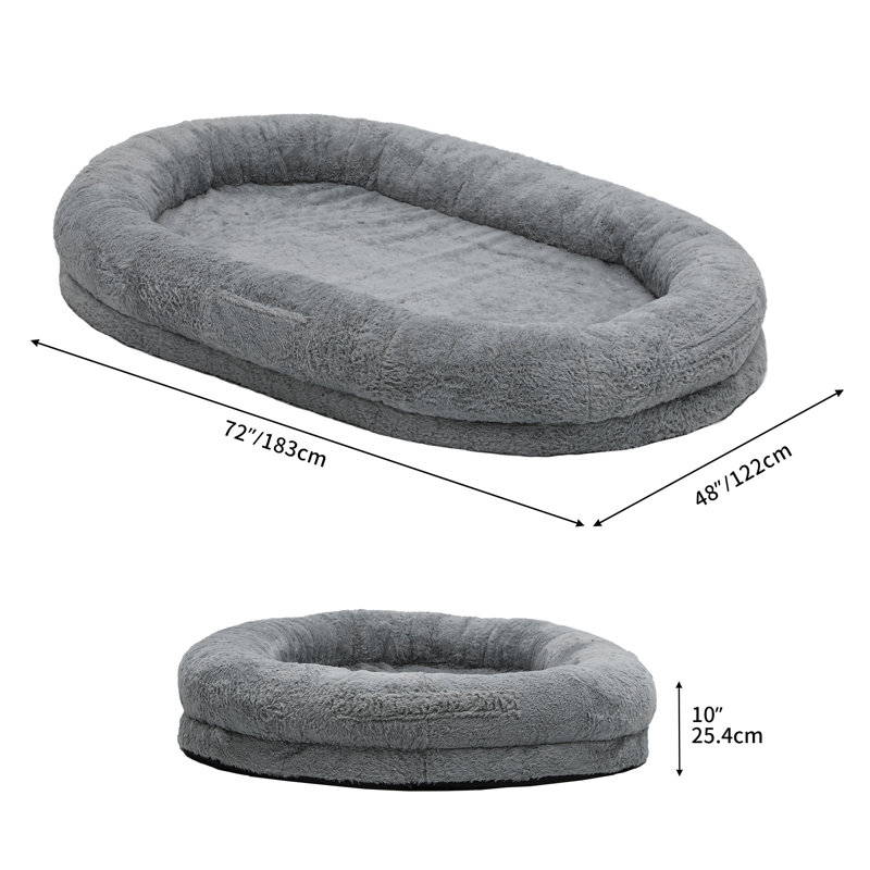Tucker Murphy Pet™ Large Human Dog Bed, Adult-Sized Bean Bag With ...