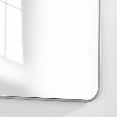 RE/FINE™ Sabine Metal Rounded Rectangle Wall Mirror & Reviews | Wayfair