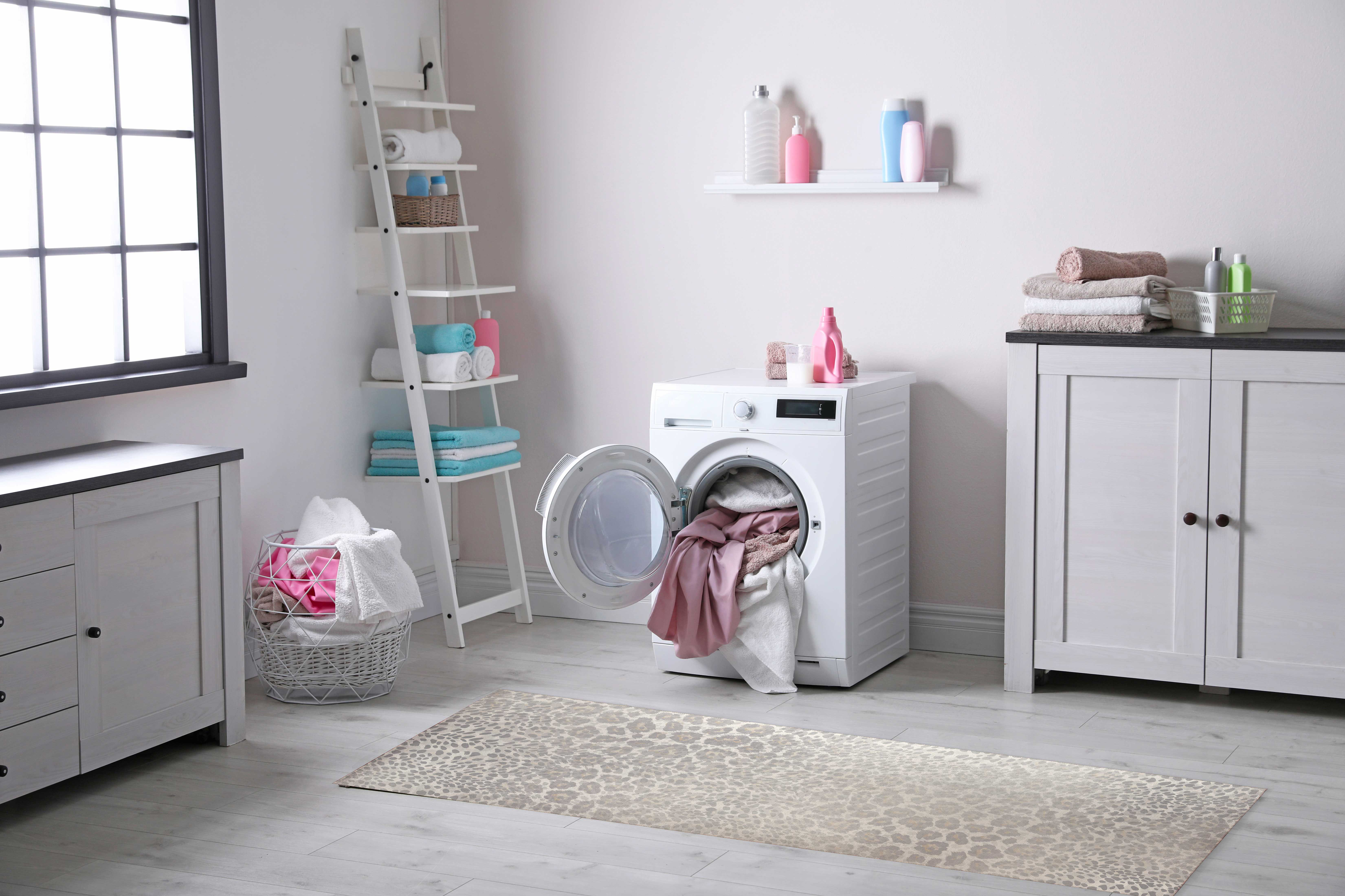 Mercer41 SPOTTED MIX GREY Laundry Mat By Mercer41 - Wayfair Canada