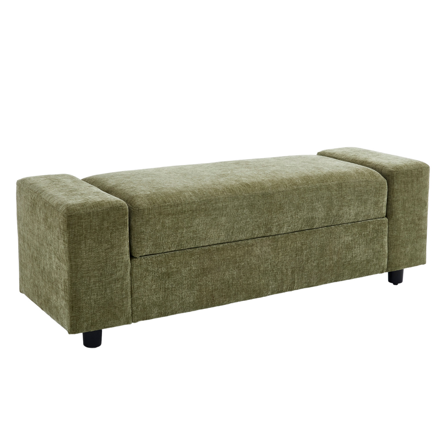Ebern Designs Modern Upholstered Bench With Storage And Removable ...