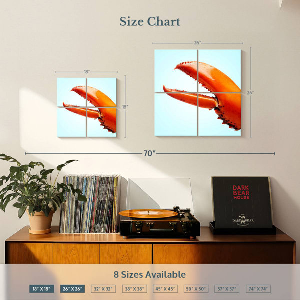 Ebern Designs Griffe de homard rouge Brampt - Wayfair Canada